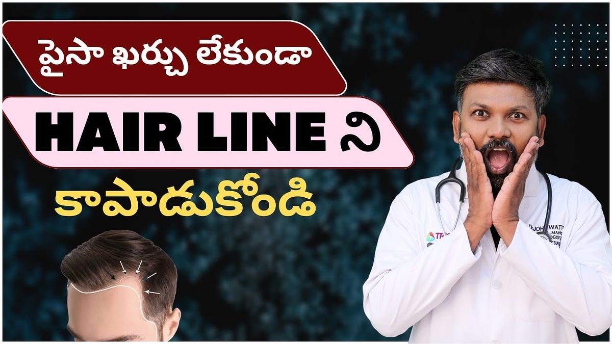 I am 17-year-old and my hairline is receding fast. My father has a receding hairline problem too ...