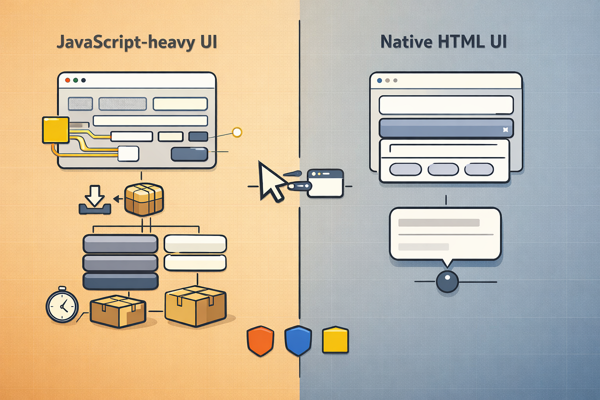 Replace JavaScript With HTML: details, datalist, popover | Medium