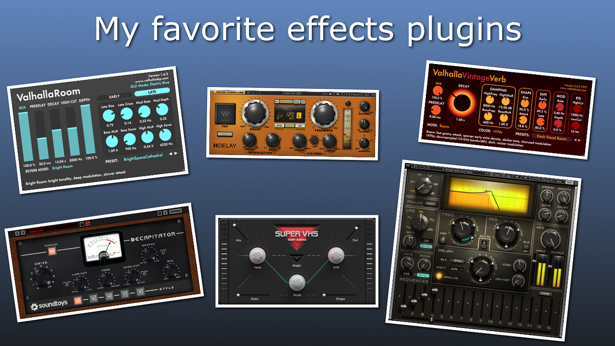 My most-used effects plugins for music production | by Ultimate ...