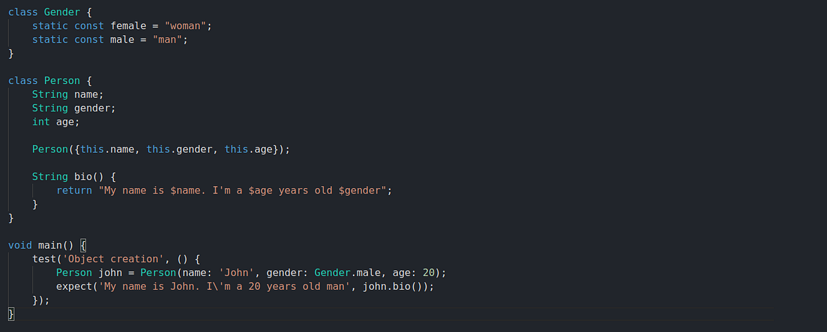 Object Oriented Dart & Flutter. Koans way. | by Aleksey Drobnych | Medium