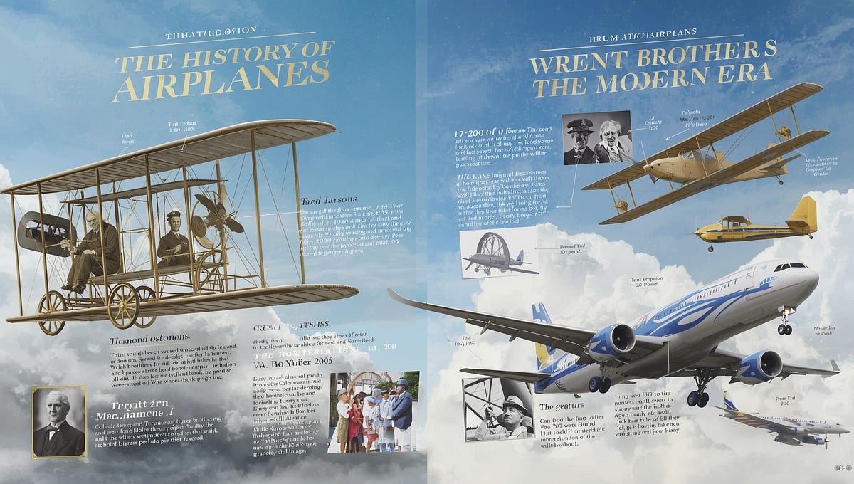 The History of Airplanes: From the Wright Brothers to the Modern Era ...