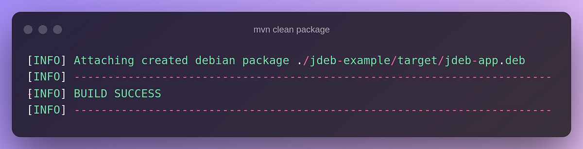 Simple Debian package to run a java app (jdeb+appassembler) | by Rostyslav Ivankiv | Medium