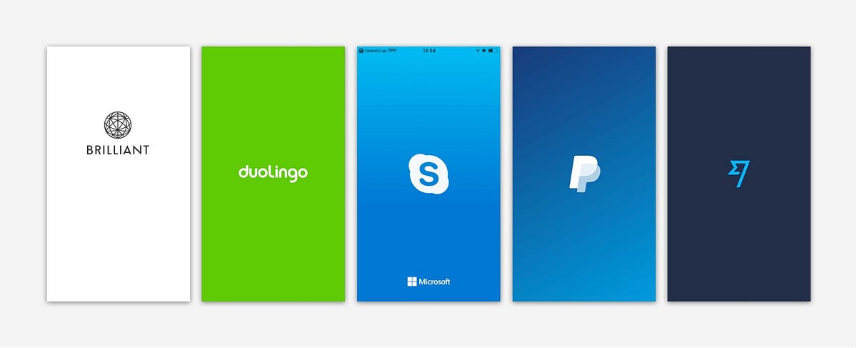 Building the perfect splash screen | by Duncan Campbell | UX Collective