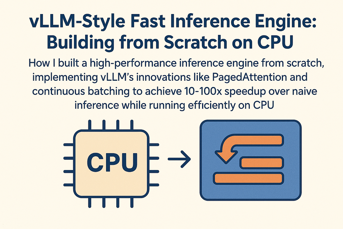 vLLM-Style Fast Inference Engine: Building from Scratch on CPU | by Al ...