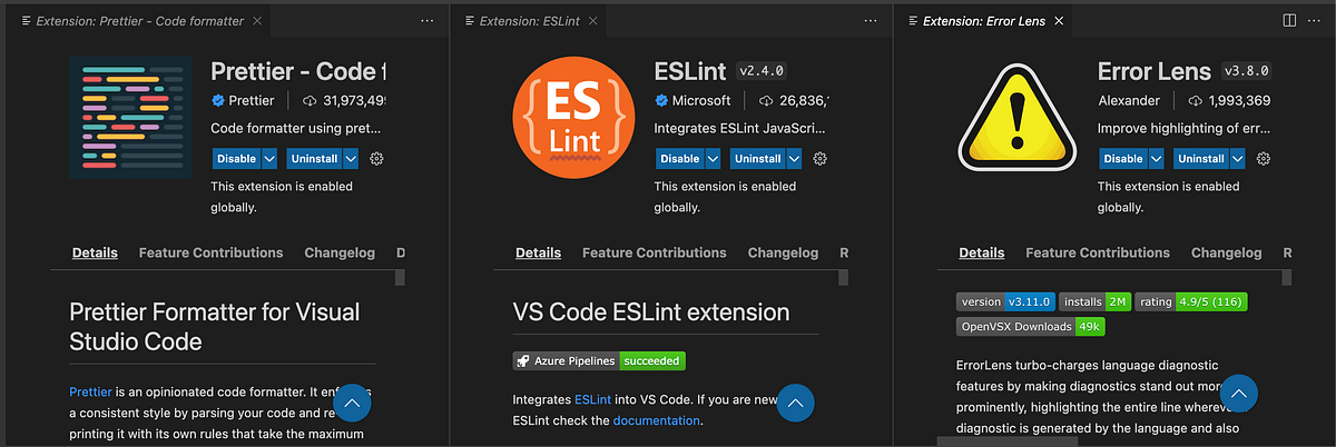 Standardising React app with ESLint + Prettier + Typescript + VSCode | by Ashis Jena | Medium