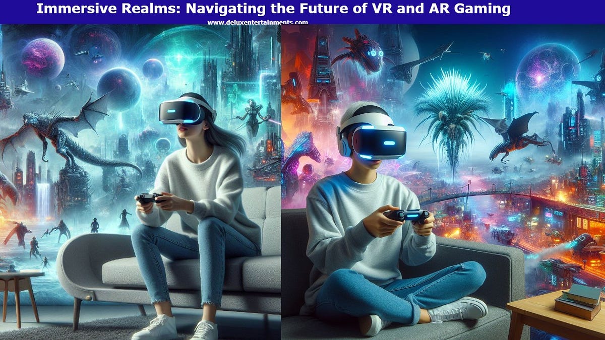 Immersive Realms: Navigating the Future of VR and AR Gaming | by Babar ...