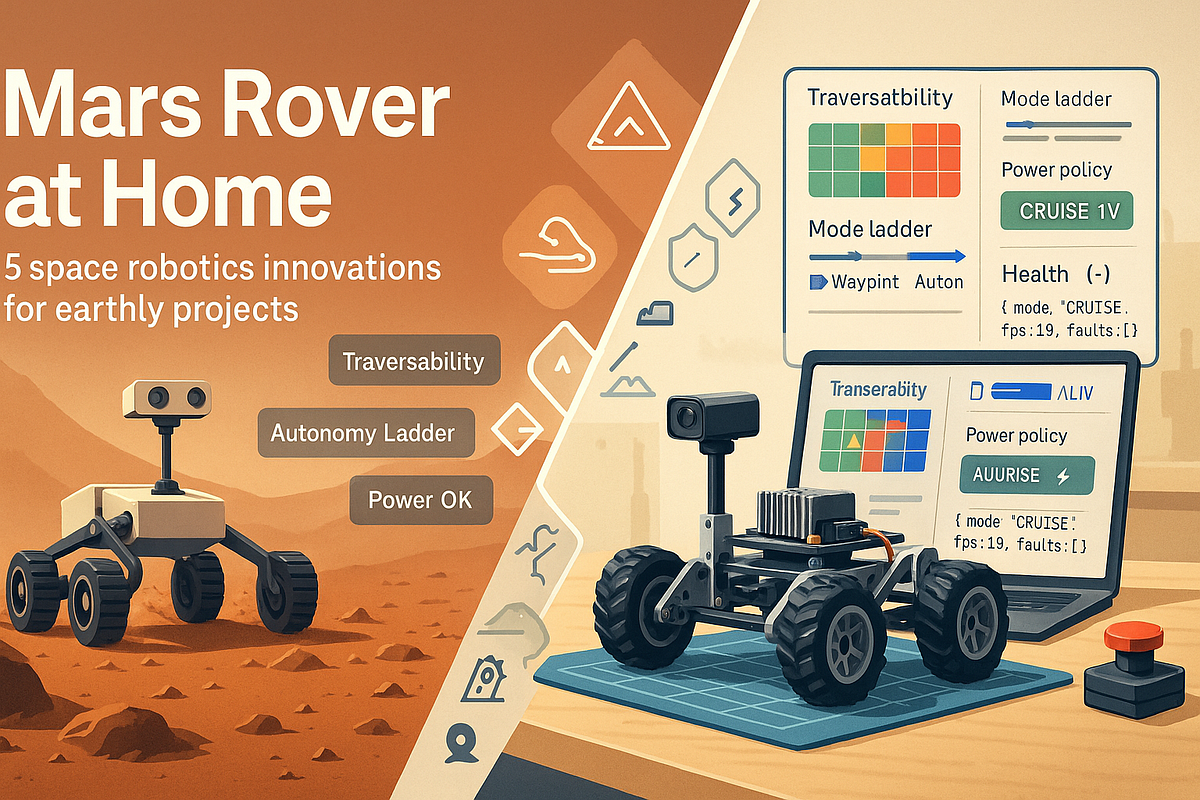 Mars Rover at Home: 5 Space Robotics Ideas You Can Use | by Quellin ...