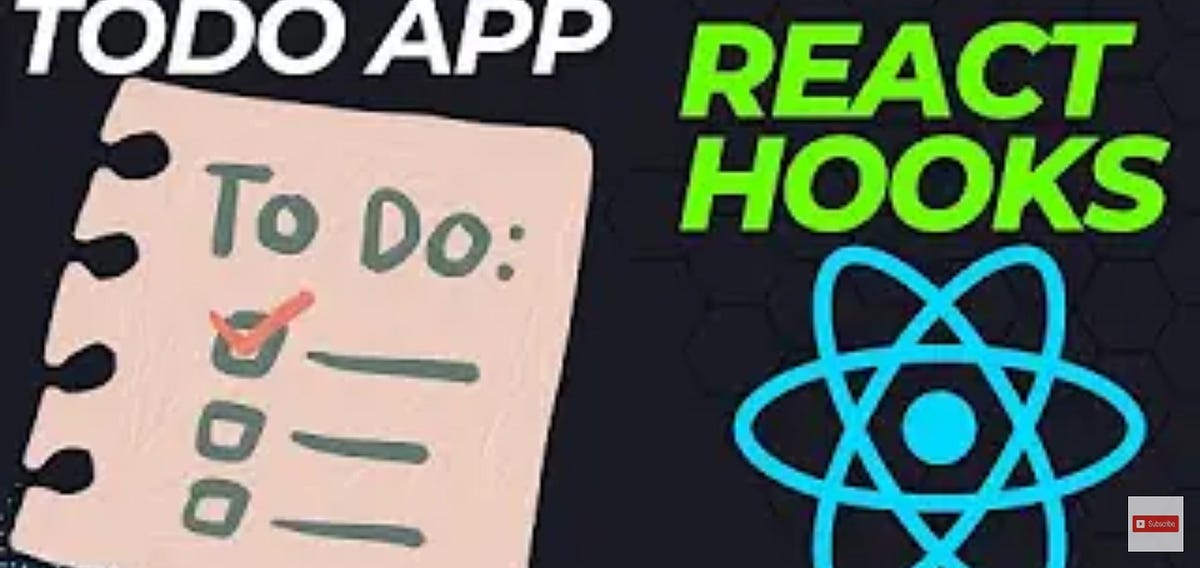 Build Todo App React Hooks | by Meera Menon | Medium