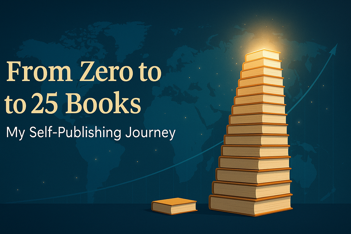 My Self-Publishing Journey: From Zero to 25 Books… | by Author Peter ...