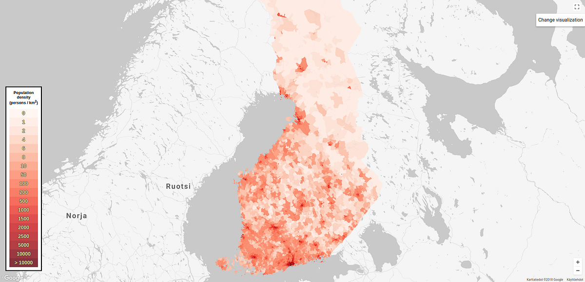 Visualizing Geographic Statistical Data with Google Maps | by Nico ...