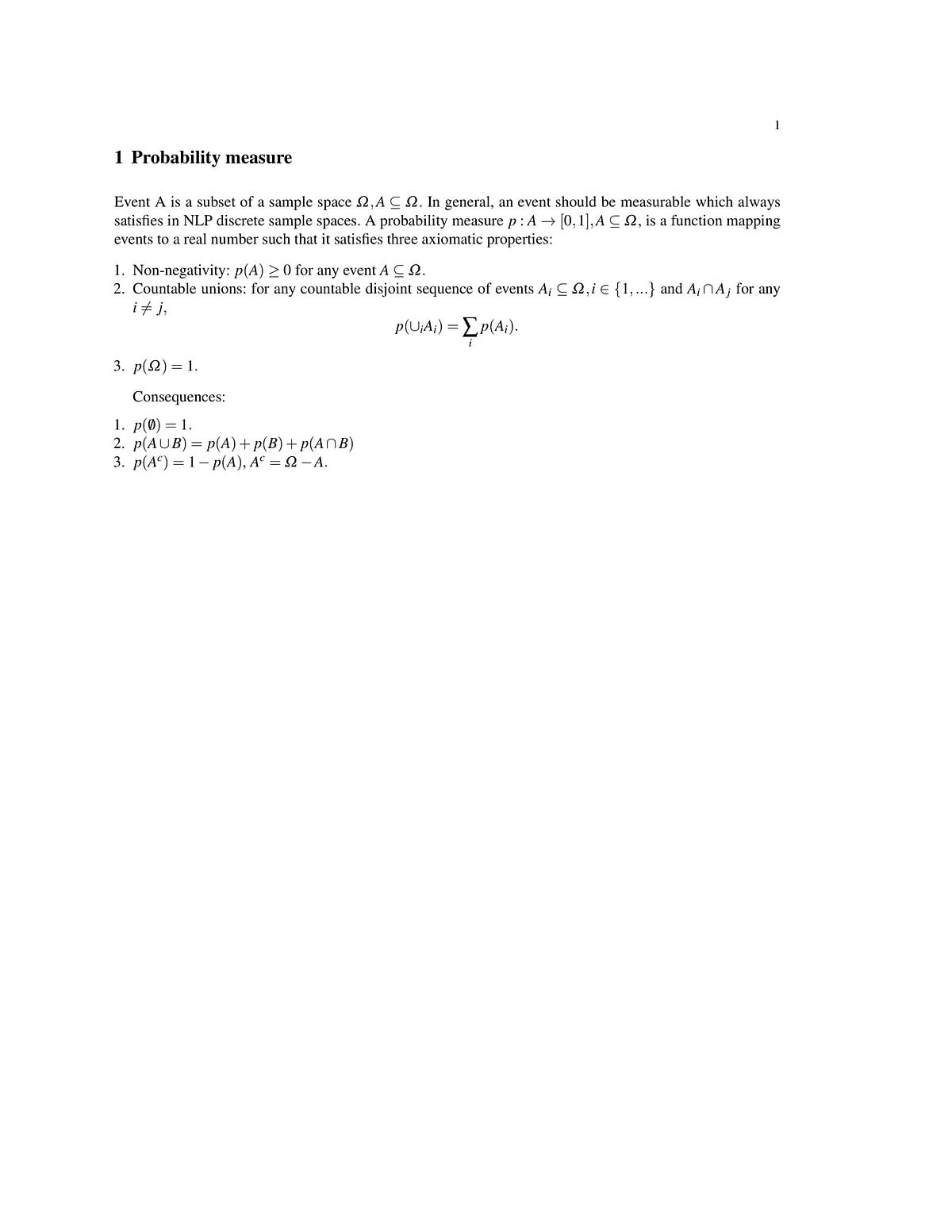 Probability measure | by Hoang Le | Medium