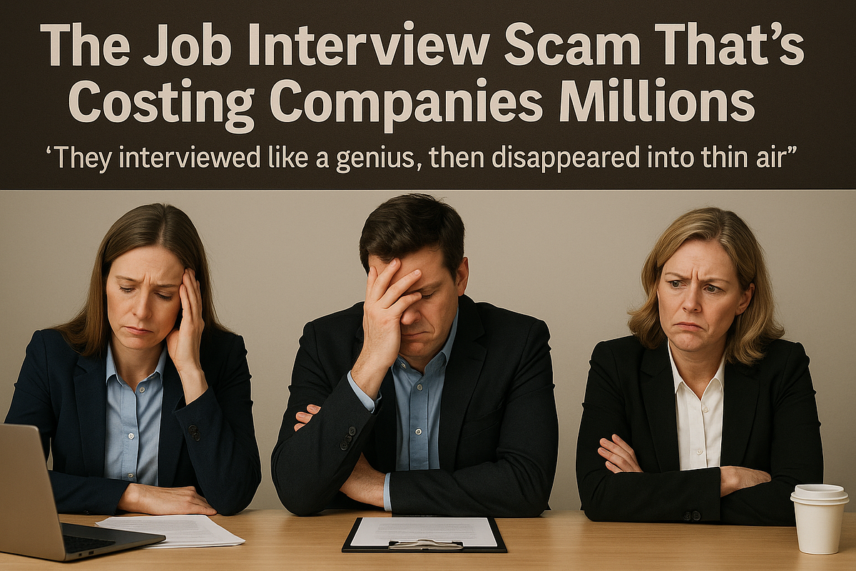 The Popular Job Interview Scam That’s Costing Companies Millions | by ...