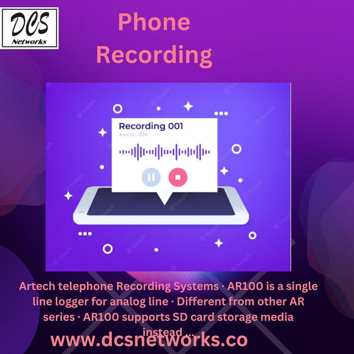 Phone Recording - Dc Network - Medium