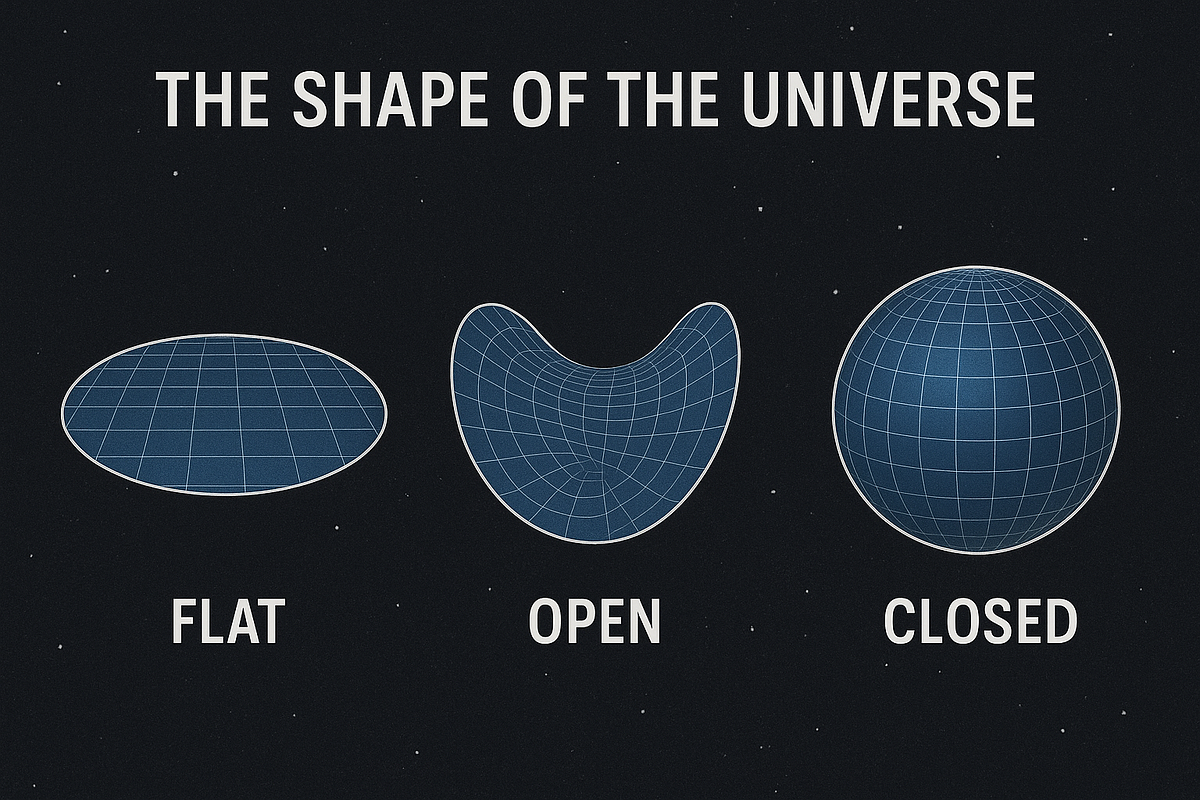 The Shape of the Universe: Flat, Open, or Closed? | by Khurram | Dec ...