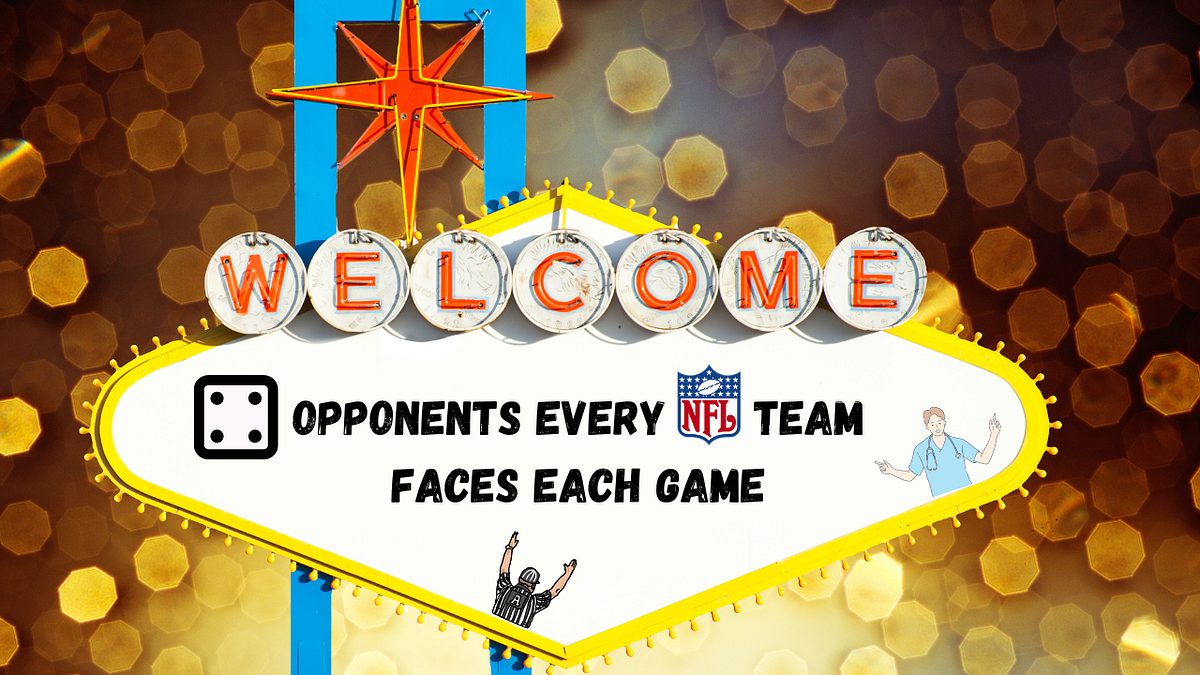 The 4 opponents every NFL team faces each game | by Barry Gipson | THE ...