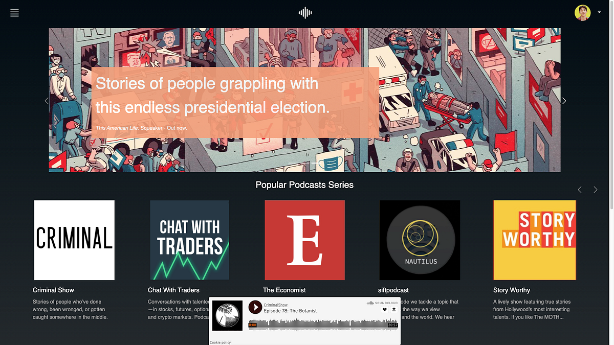 How to Implement a Custom Bootstrap Carousel for a Podcast Web-App | by ...