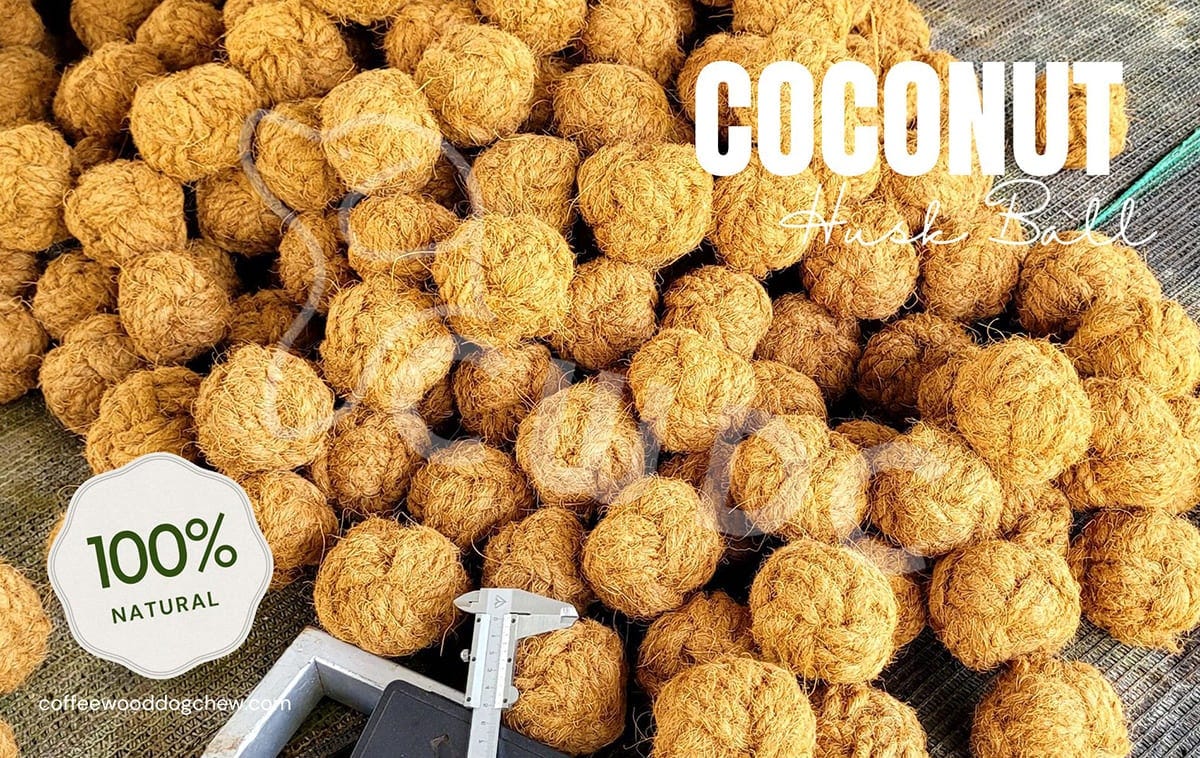 Coconut Ball Toy: A Sustainable Solution for Your Pet’s Play and Dental ...