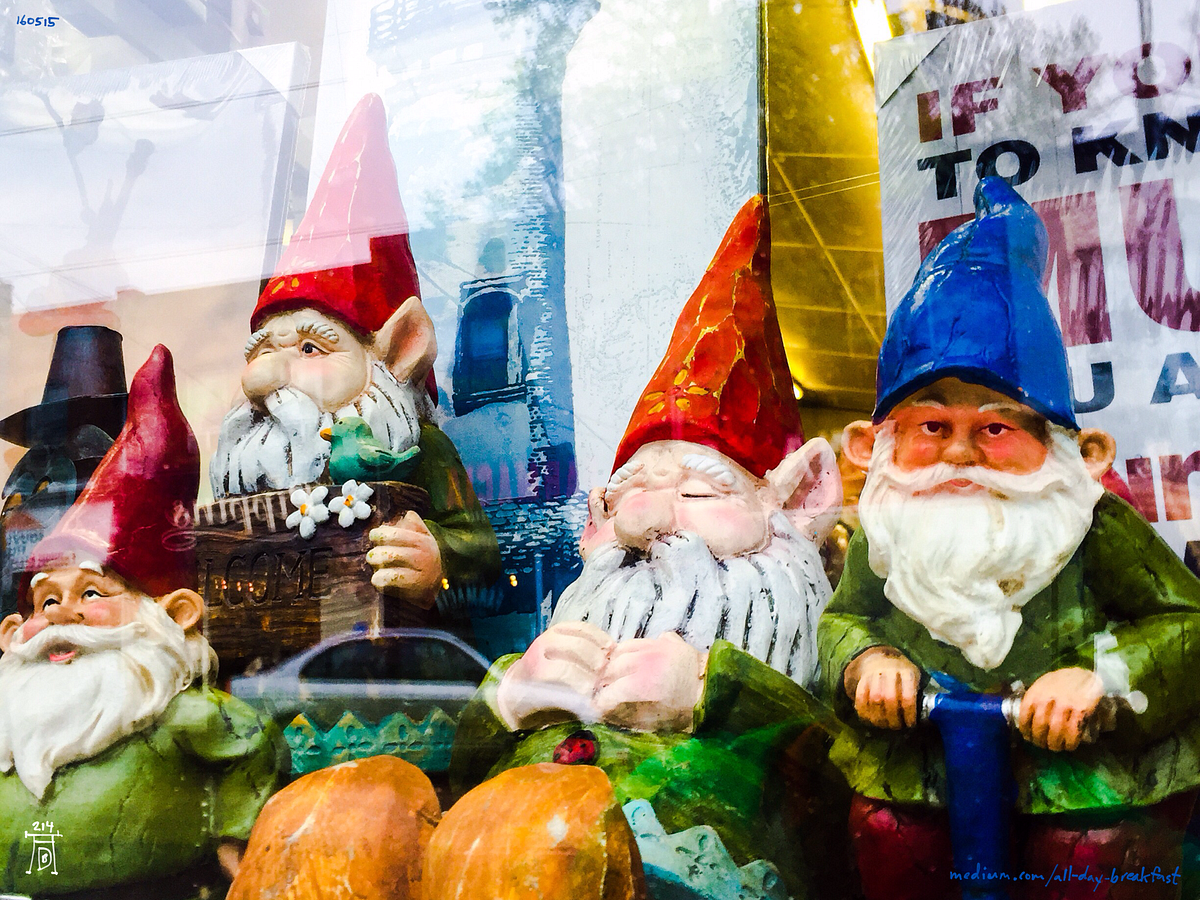Hangin’ with my gnomies. ADB-160515#214 | by Jason Theodor | All-Day ...