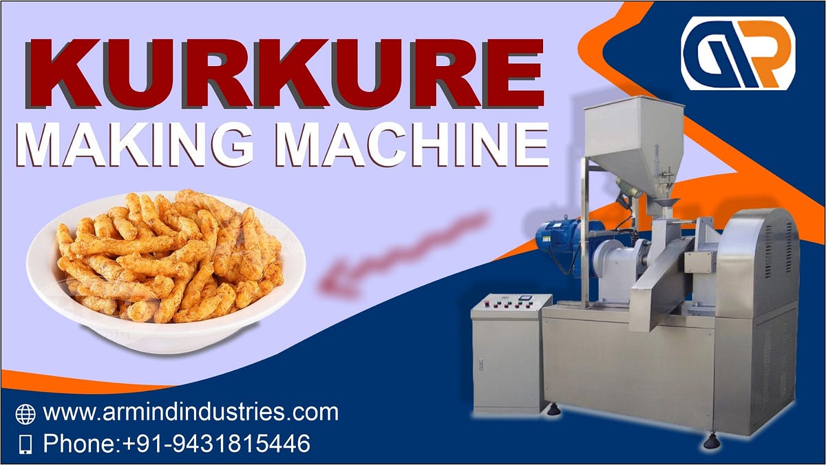 Puff | Kurkure making machine. Kurkure is an iconic Indian snack known ...