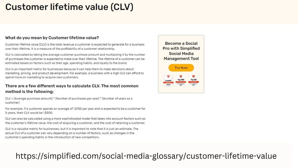 Understanding the Significance of Customer Lifetime Value in the ... Understanding the Significance of Customer Lifetime Value in the ...