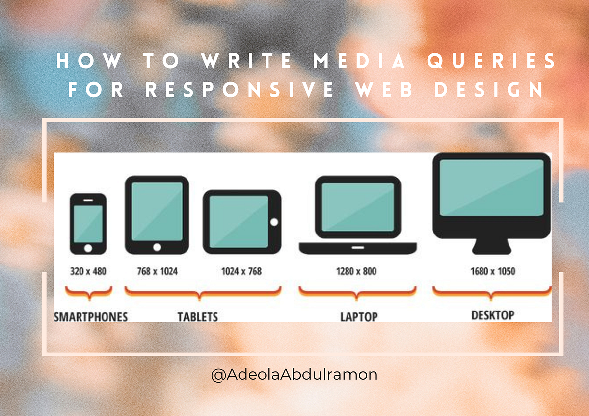 How to Write Media Queries for Responsive Web Design. | by Abdulramon Adeola | Medium
