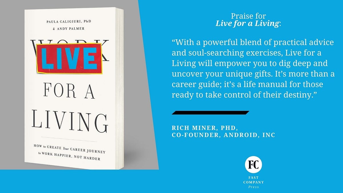 Live for a Living — new book. I’m excited to share a new book — Live ...