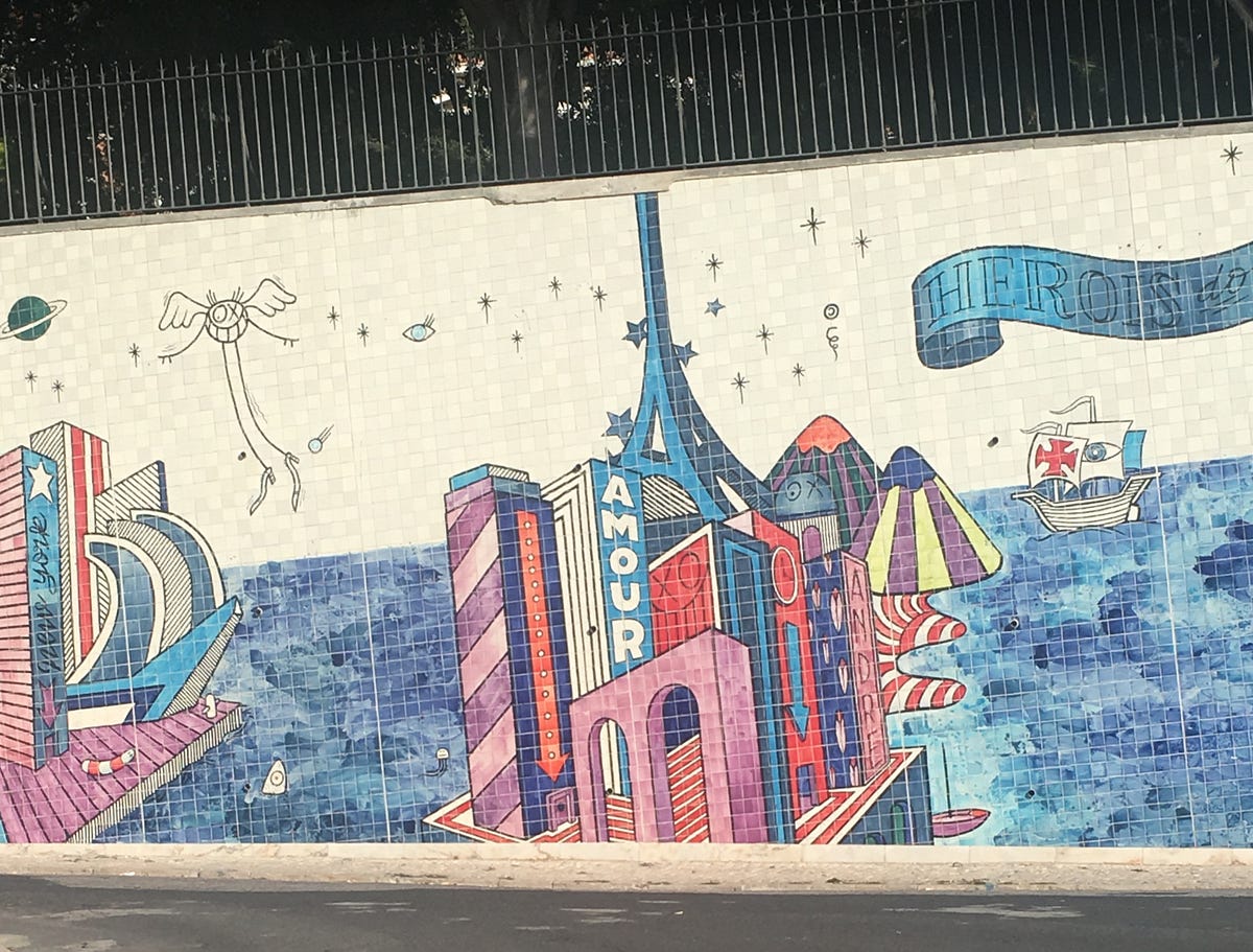 Graffiti in Lisbon. In October I went on holiday with my… | by Emily ...