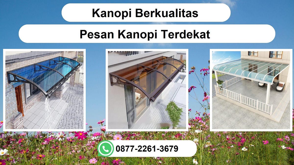 0877 2261 3679 Las Listrik Kanopi Alderon Transparan di Cilodong Terdekat - Jaga Irawan - Medium