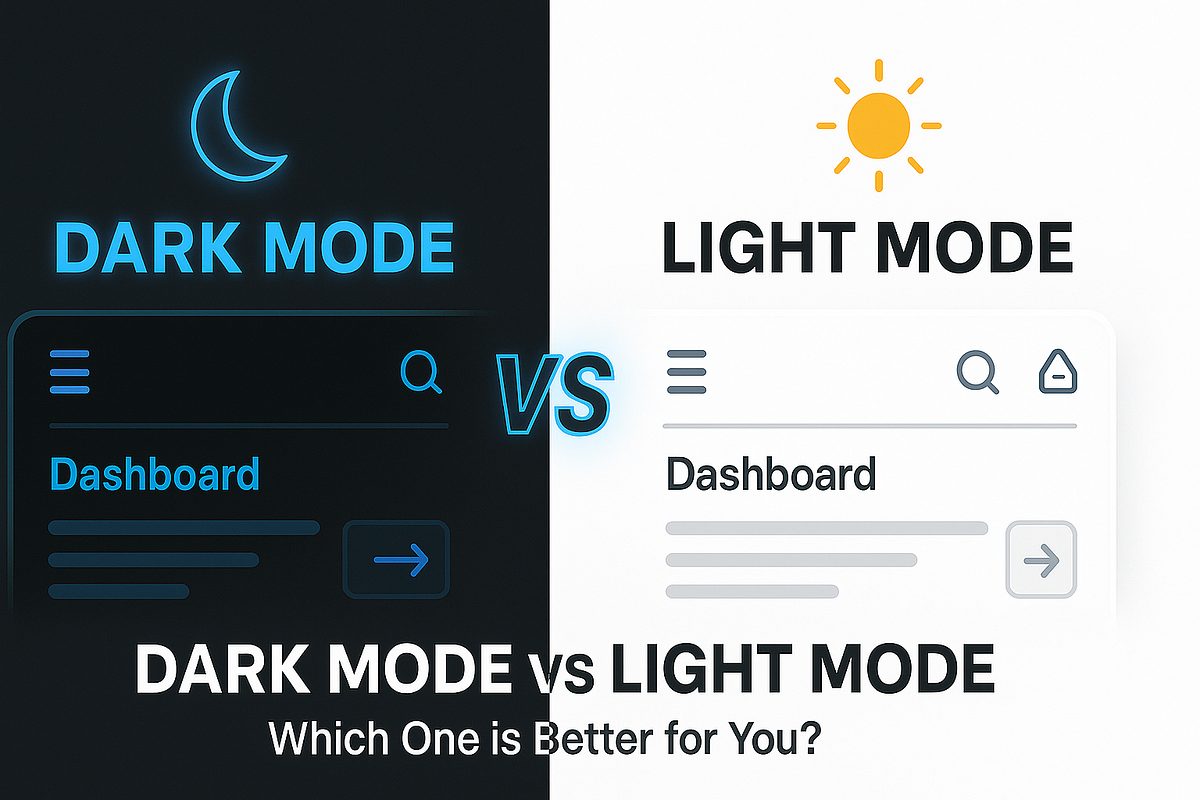 🌗 Dark Mode vs Light Mode: More Than Just a Design Choice — It’s a ...