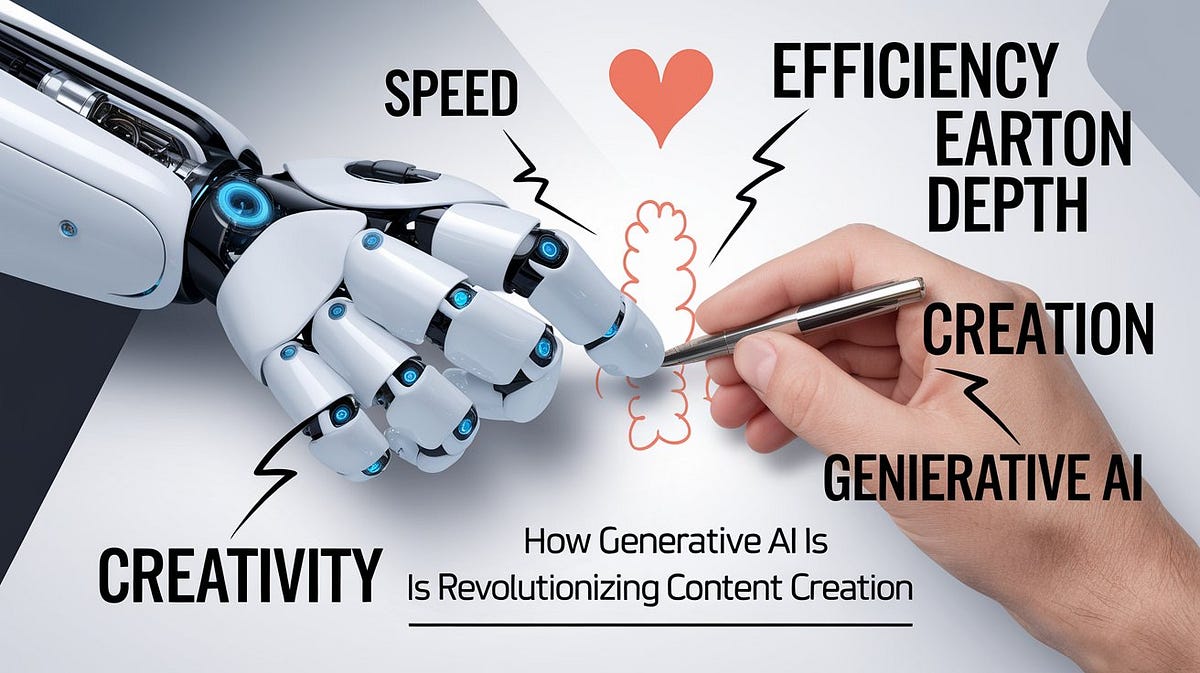 How Generative AI is Revolutionizing Content Creation: A Balanced View ...