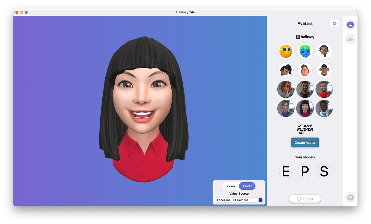 V2: How to Integrate Your ReadyPlayerMe Avatars into Hallway Tile | by ...