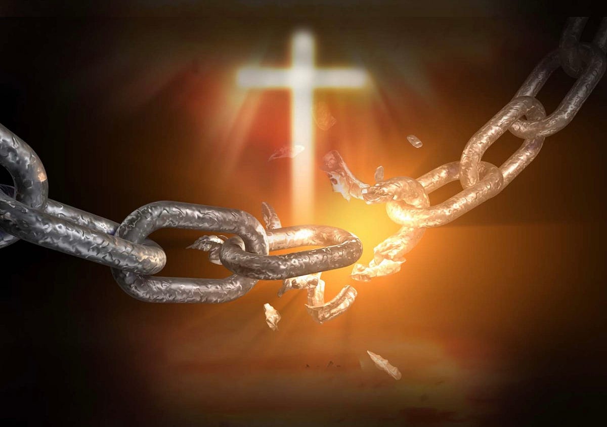 Freedom in Jesus. The Chains are Broken | by Shawnee Palmer, LCSW | Medium