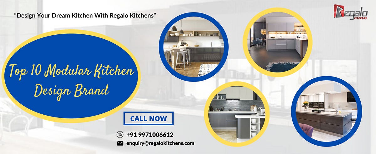 Top 10 Modular Kitchen Design Brand - Regalo Kitchens - Medium