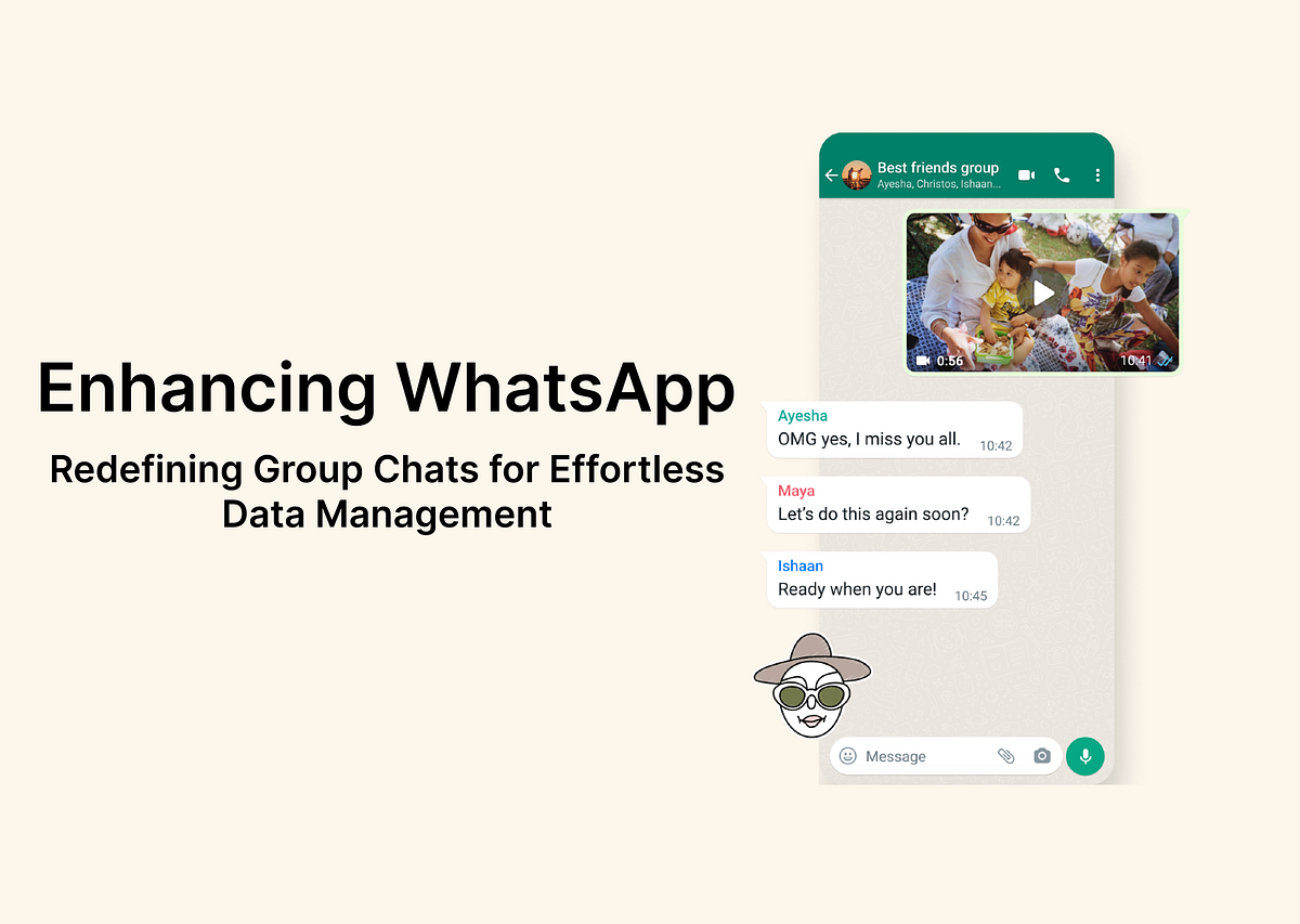 Enhancing WhatsApp: Redefining Group Chats for Effortless Data ...