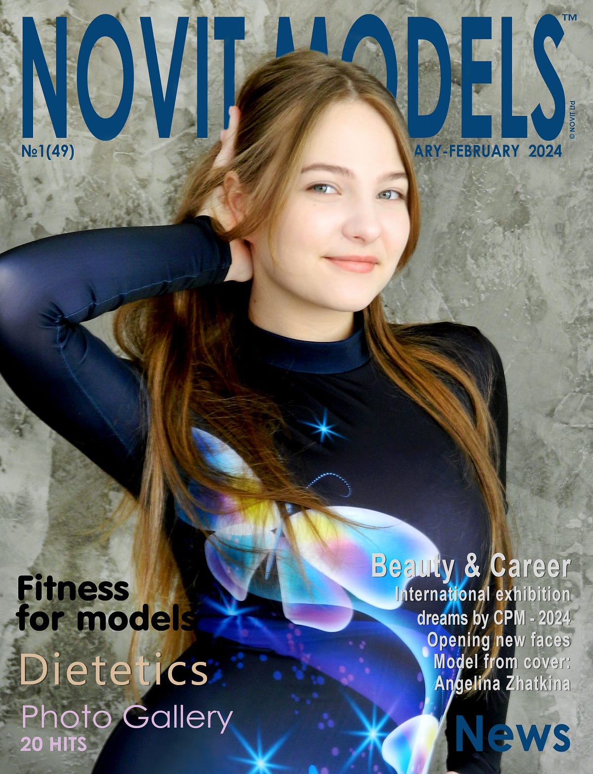 The new issue of International magazine for models NOVIT MODELS™ №1/2024 - Yury Ivanenko - Medium