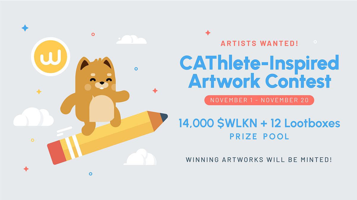 #MyWalkenNFT Contest: We Will Mint Best CAThlete-Inspired Artworks ...