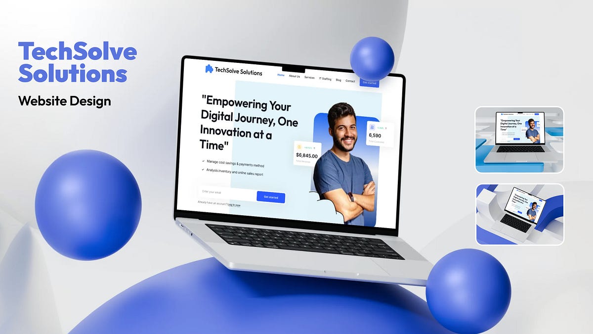Short Case Study on TechSolve Solutons-AI Staffing solutions | Website ...