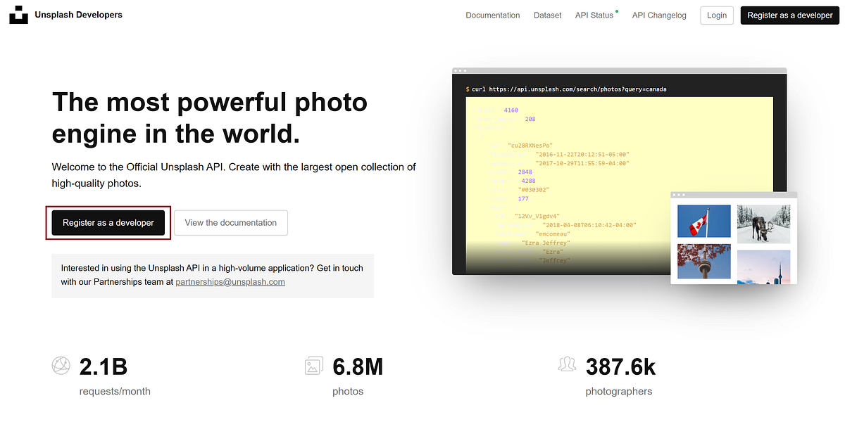 Your First Gallery App: Using Unsplash API for Free Images | by humayra_eva | Dec, 2024 | Medium