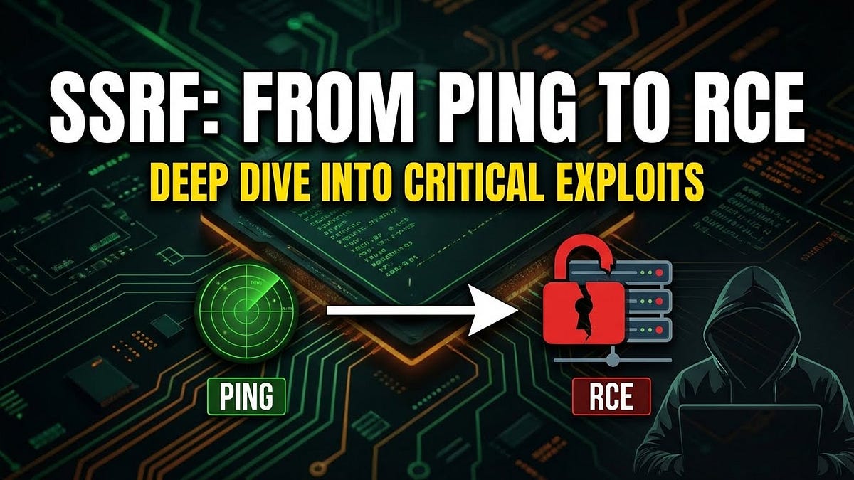 Server-Side Request Forgery (SSRF): From Ping to RCE | by Abhishek ...