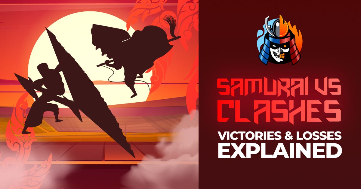 Samurai VS Clashes, Victories & Losses — Explained | by Samurai Versus ...