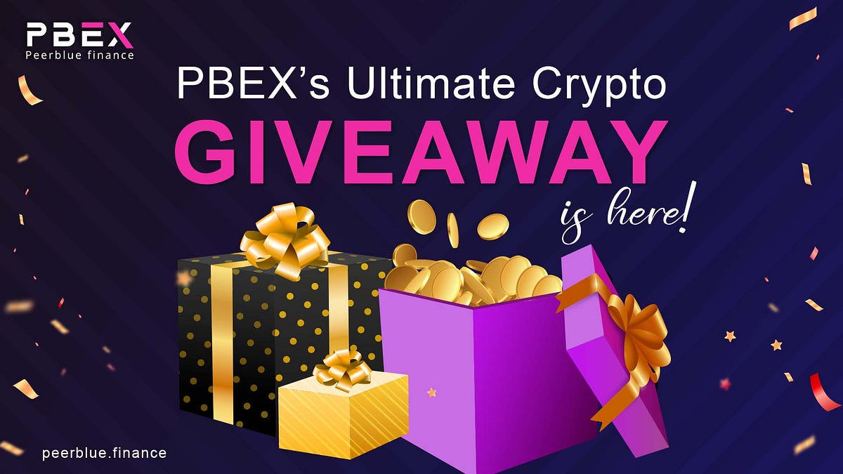 PBEX’s Ultimate Crypto Giveaway is here! | by Divanshi | Medium