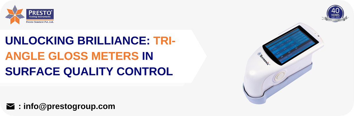 Unlocking Brilliance: Tri-Angle Gloss Meters in Surface Quality Control ...