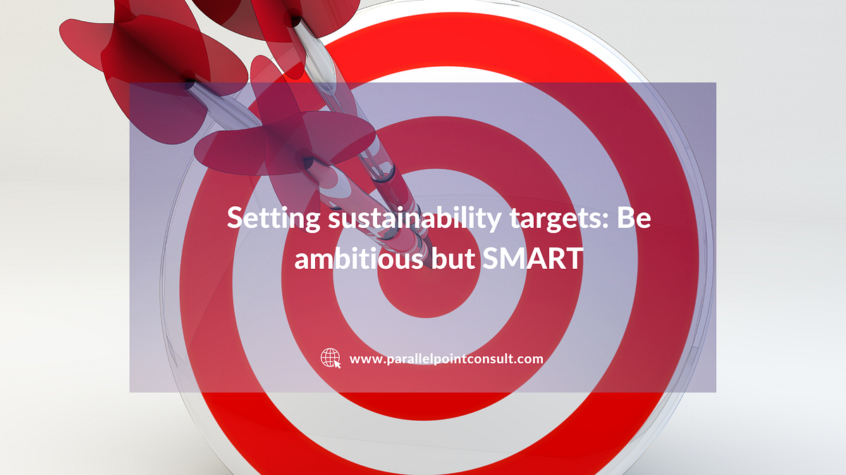 Strategic Roadmap: Setting SMART Sustainability Targets for ...