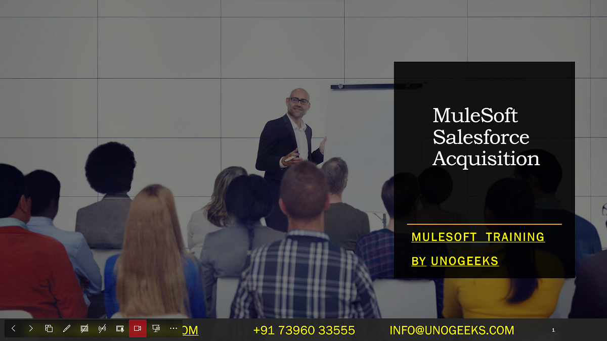 MuleSoft Salesforce Acquisition. As of my last knowledge update in… | by Vijayunogeeks | Dec ...