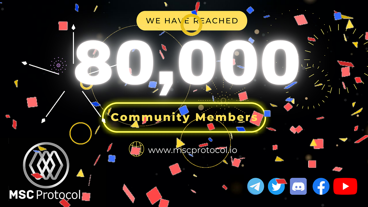 Thank you 80,000! - MSC Protocol - Medium