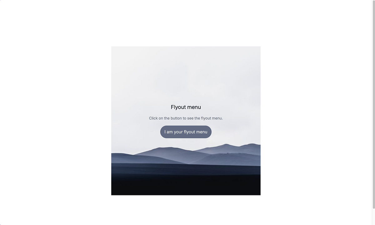 How to create a flyout menu with Astrojs, Tailwind CSS and JavaScript - Michael Andreuzza - Medium