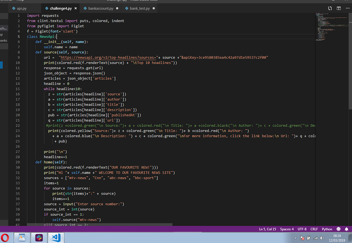 A SIMPLE TUTORIAL GUIDING A READER ON HOW I CREATED MY COMMAND-LINE ...
