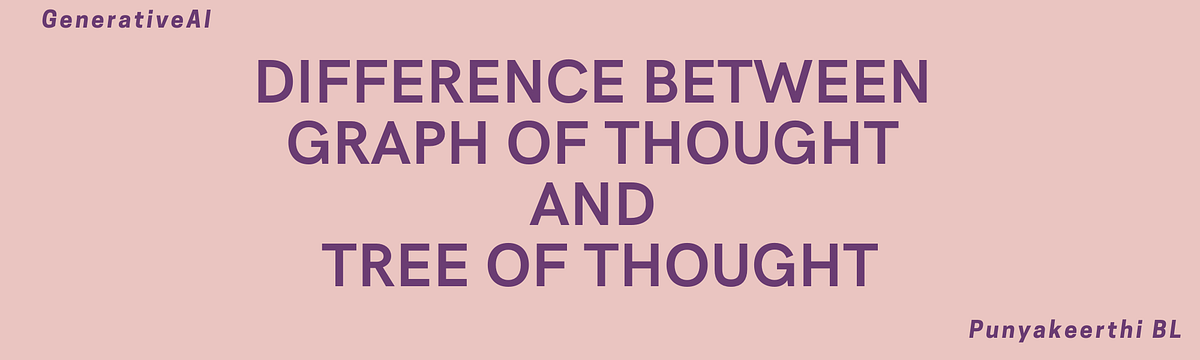 Difference Between Graph of Thought and Tree of Thought | by ...