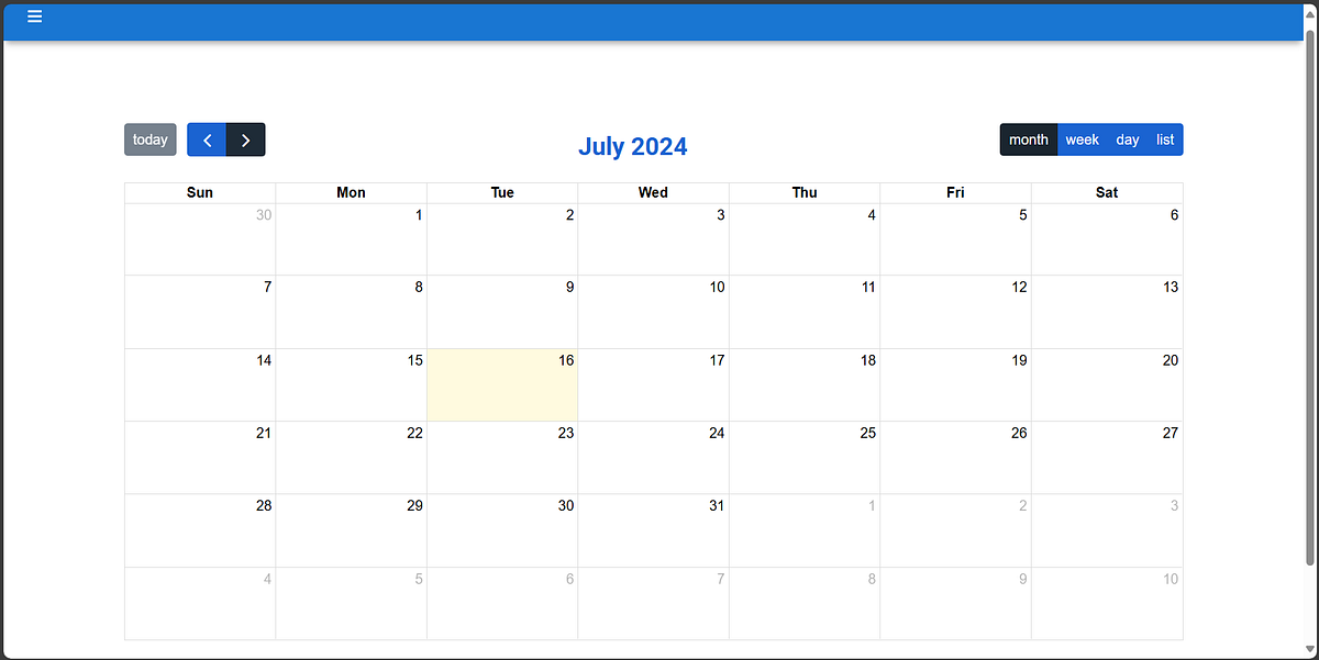 Building a Dynamic Calendar with React Full Calendar Modular | by Godawelaus | Medium