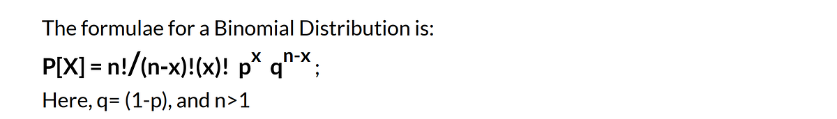 Binomial Distributions in R. Refer to the previous blogs for an… | by ...
